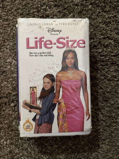 LIFE-SIZE (VHS, 2000) Tyra Banks, Lindsay Lohan Disney Channel ...