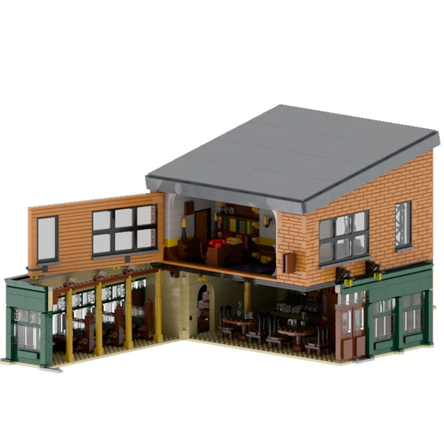 MODULAR PUB TAVERN with Interior from TV Show 2188 Pcs Building Set ...
