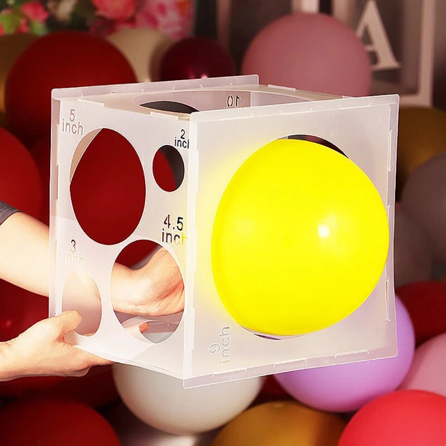 10 HOLES BALLOON Sizer Box Balloon Arches Columns Make Balloon Size ...