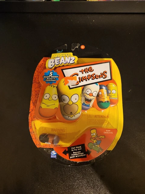 MIGHTY BEANZ THE Simpsons 5 Pack Sealed NIP Choose Your Bean $34.99 ...