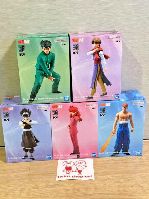 BANPRESTO YU HAKUSHO Yusuke Hiei Kuwabara Kurama Koenma Dxf Ensemble Figurine EUR 182,87 ...