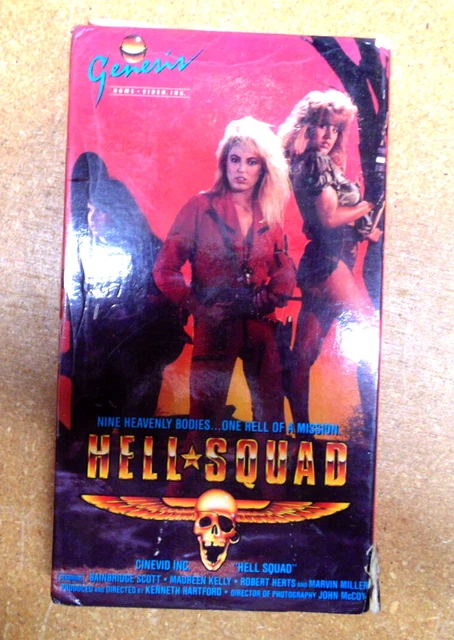 HELL SQUAD AKA Commando Girls (VHS 1985) £15.19 - PicClick UK