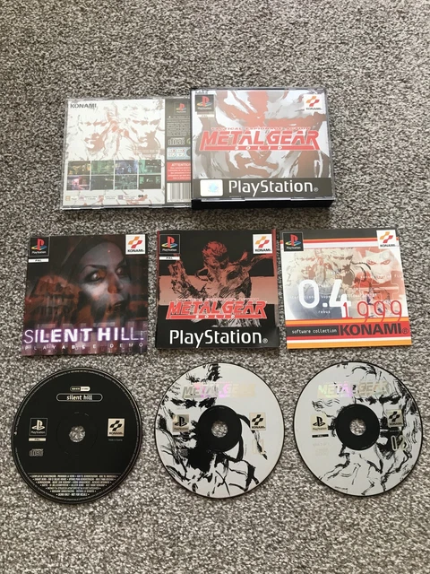 METAL GEAR SOLID + Silent Hill Demo Sony Playstation 1 Ps1 Game With ...