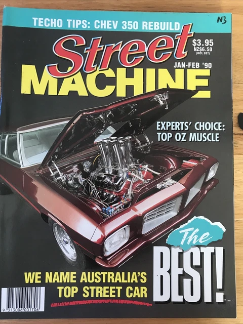 STREET MACHINE VINTAGE Car Magazine January February 1990 90 $5.99 ...