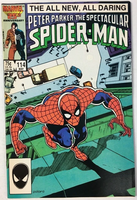 Peter Parker The Spectacular Spider-man Vol 1 #114 May 1986 Usa Marvel