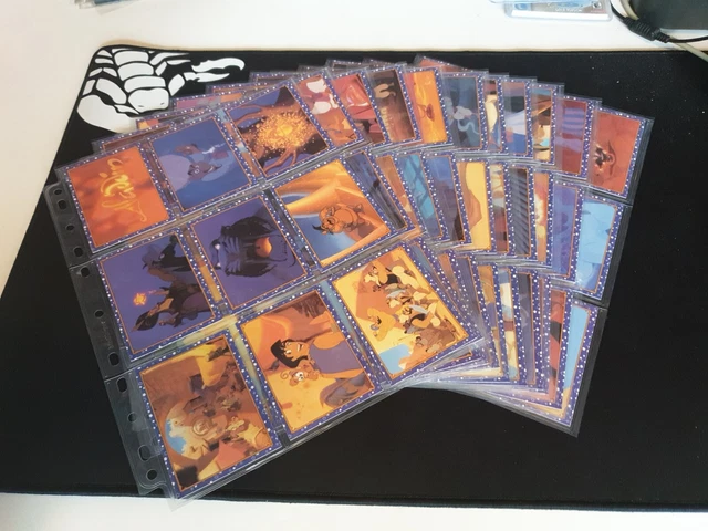DISNEY ALADDIN TRADING Card Base Set 1-100 (Panini, 1993) BOX 13 £9.99 ...