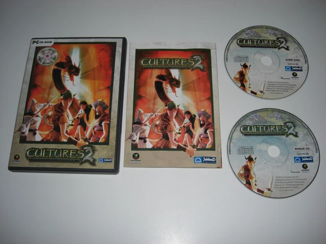 CULTURES 2 - GATES OF ASGARD Pc Cd Rom FAST DISPATCH £5.95 - PicClick UK