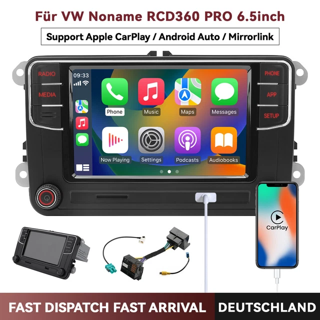 NONAME RCD330 RCD360 PRO 187B Android Auto Carplay Autoradio Für VW ...