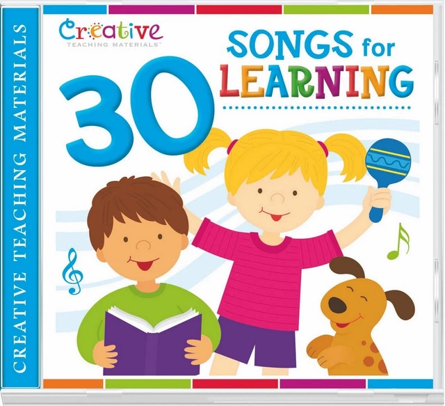 NEW 30 SONGS for Learning Music CD Preschool Kindergarten Elementary ...