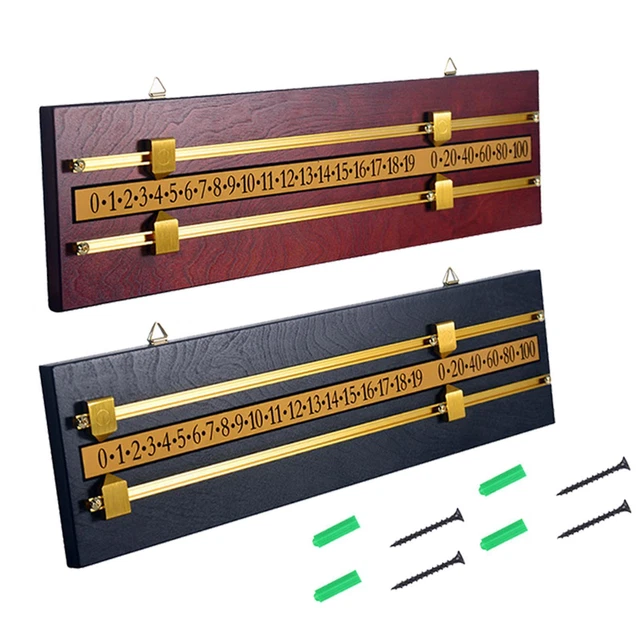 SHUFFLEBOARD SCOREBOARD REFEREE Gear Counters Billiard Score Keeper ...
