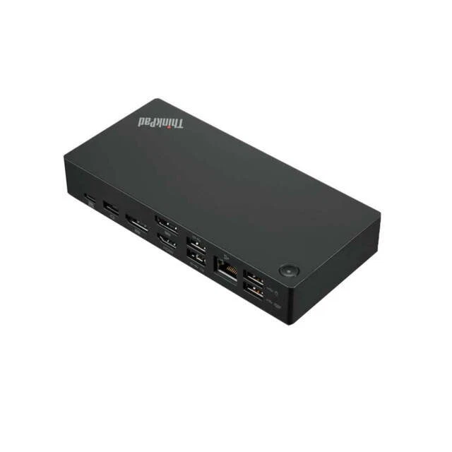 LENOVO THINKPAD 40AS0090US USB-C Gen 2 Docking Station-OPEN BOX £125.63 ...