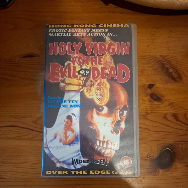 HOLY VIRGIN VS The Evil Dead Timecoded Vhs £15.00 - PicClick UK
