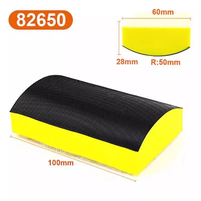 FOAM HAND SANDING Block Soft And Foam Foam Interchangeable Shapes Sand ...