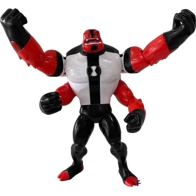 FOURARMS FOUR ARMS Ben 10 Alien Playmates Large Figure Toy 26cm ...