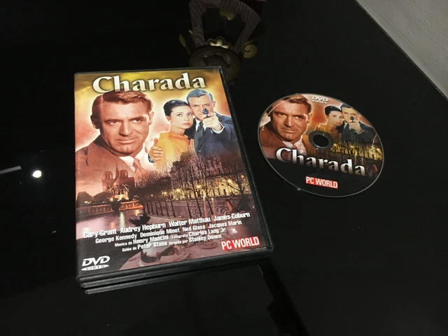 CHARADA DVD CARY Grant Audrey Hepburn Walter Matthau James Coburn EUR ...