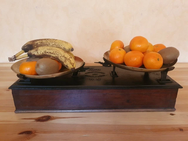 ANCIENNE BALANCE À plateaux . CATENOT-BERANGER. LYON EUR 84,00 ...