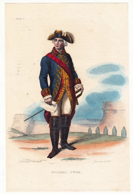 GÉNÉRAL JACQUES ANTOINE Hippolyte de Guibert Légion Corse d'Arcambal ...