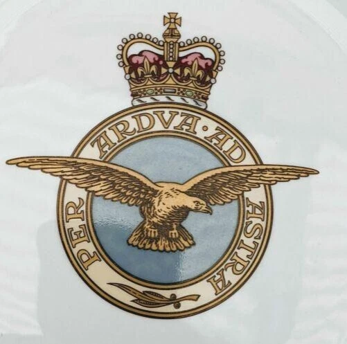 RAF 50TH ANNIVERSARY Commemorative Plate Limited Edition Signed ...