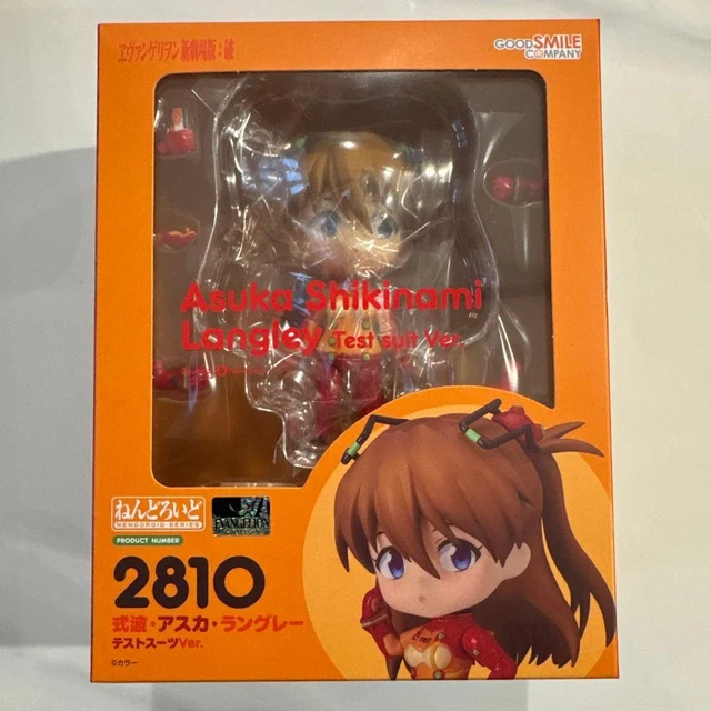 NEON GENESIS EVANGELION Asuka Langley Test Suit Nendoroid Figure ...