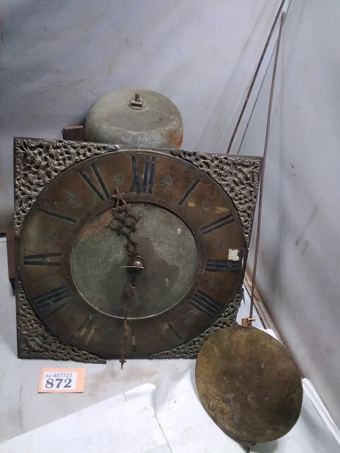 RICH HOUTON Antique Grandfather Clock £75.00 - PicClick UK