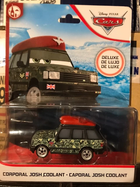 DISNEY PIXAR CARS Josh Coolant Deluxe Mattel 1.55 Scale BNIB £19.99 ...