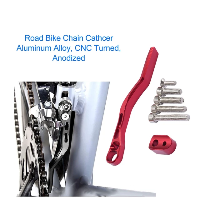 BIKE CHAIN CATCHER Aluminum Alloy Exquisite Appearance Stable Chain Drop Keeper $21.03 - PicClick AU