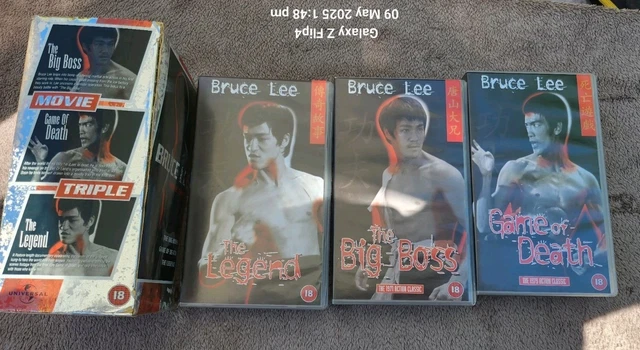 BRUCE LEE BOX SET VIDEOS VHS £5.92 - PicClick UK