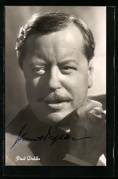 POSTCARD ACTOR PAUL Dahlke in movie Cheerful Constellation with ...