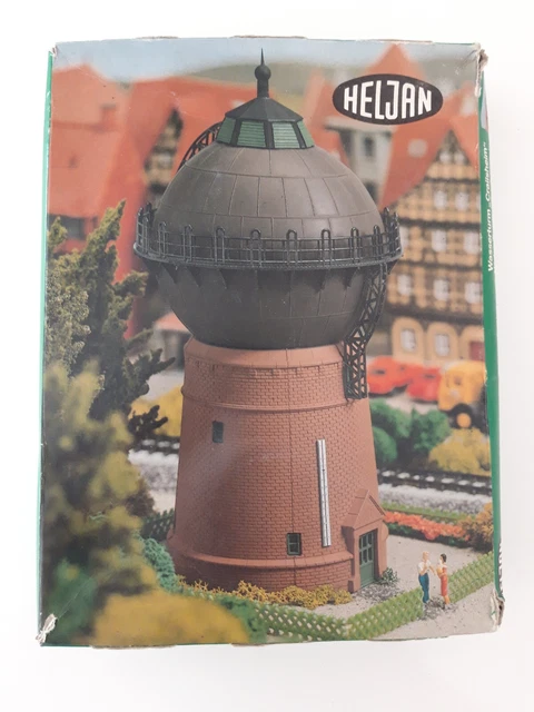 HELJAN H0 1735 Wasserturm Crailsheim NEU Ziegelstein-Turm für Bahnbetrieb HO EUR 29,00 - PicClick DE