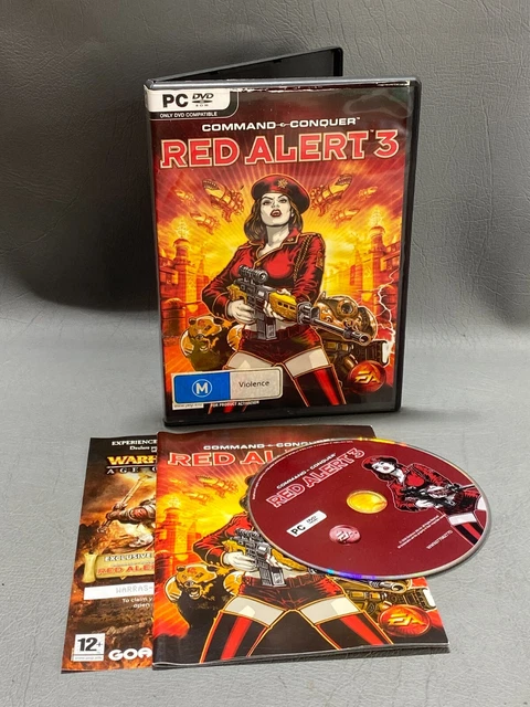 COMMAND & CONQUER Red Alert 3 - PC Game: Complete incl Manual FREE POST $14.95 - PicClick AU