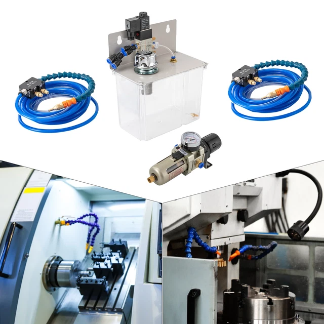 SPRAY COOLER COOLANT Pump Oil Mist Sprayer Lubrication Spray System ...