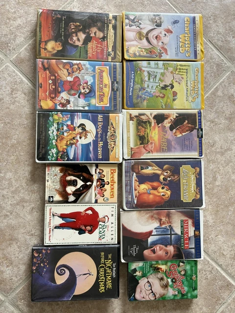 LOT KID CHILDREN Family VHS Disney Masterpiece Paramount, Universal $34 ...