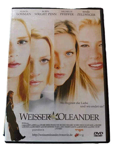 WEISSER OLEANDER DVD Drama Alison Lohman Michelle Pfeiffer Renée ...