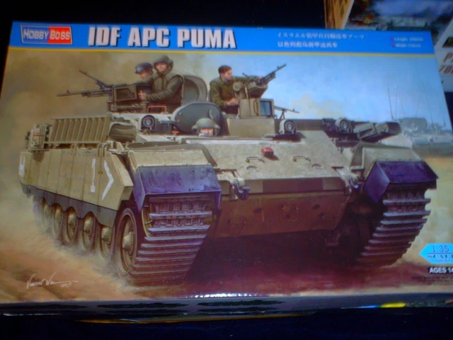 HOBBY BOSS 1/35 Scale Modern Idf Apc Puma Heavily Armored Combat Veh £ ...