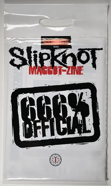 SLIPKNOT MAGGOT-ZINE ORIGINAL Metal Hammer Magazine, Promo Flyers ...