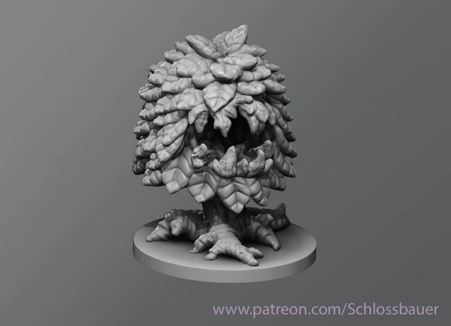 AWAKENED SHRUB PLANT Creature Monster Manual 28mm Scale DND D&D ... AWAKENED SHRUB PLANT Creature Monster Manual 28mm Scale DND D&D ...