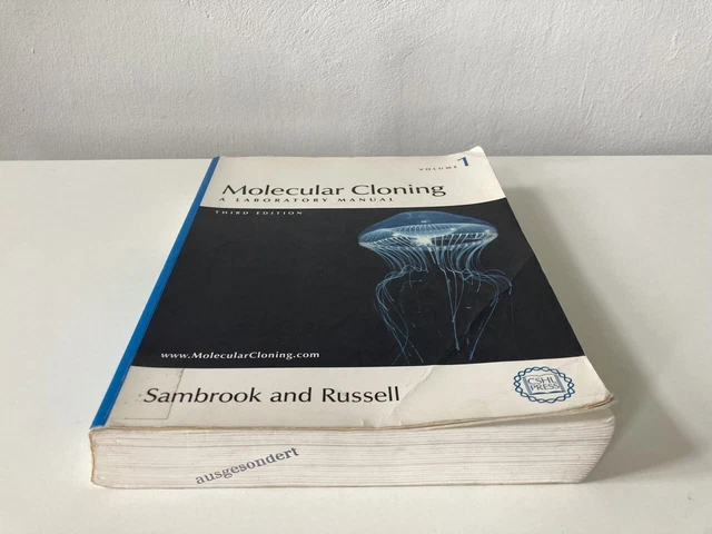 MOLECULAR CLONING - A Laboratory Manual | Third Edition 2001 | Volume 1 Sambrook EUR 41,95 ...