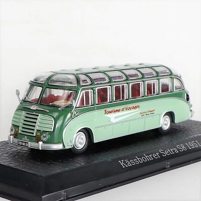 BUS KASSBOHRER Setra S8 1951 - Ixo / Atlas - 1/72 EUR 12,90 - PicClick FR