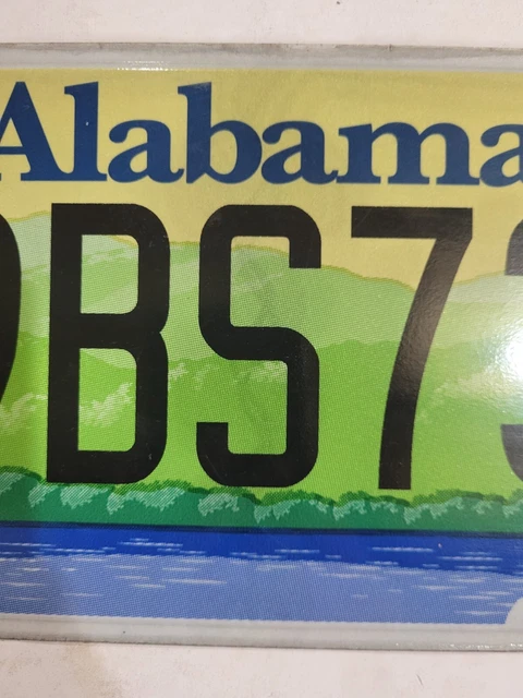 ALABAMA LICENSE PLATE 🔥Free Shipping🔥 19Bs732 ~Lake & Mountain Graphic ...