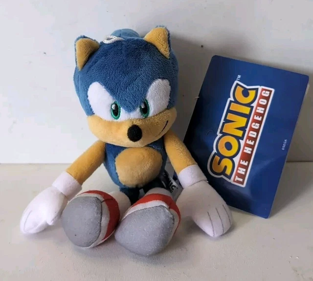 SEGA SONIC THE Hedgehog Plush Mascot Sonic Prize 18cm Japan Rare Import ...