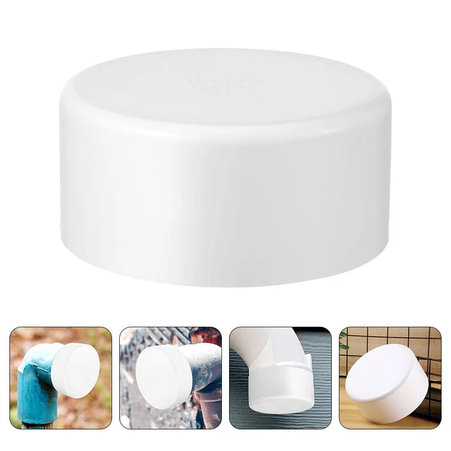 PVC PIPE CAP Water Pipe Cap PVC Pipe Plug Replacement Pipe End Cap Plug ...