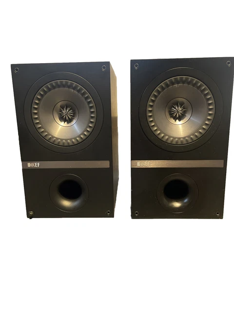 PAIR KEF Q100 SP3722 Speakers Walnut wood finish. Very good condition £ ...