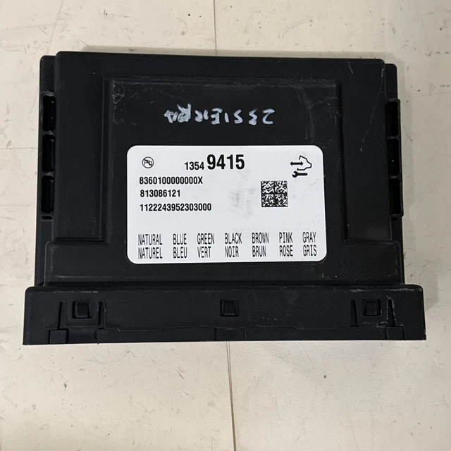 2023 GMC SIERRA Body Control Module Bcm Assembly Oem 13549415 $180.00 ...