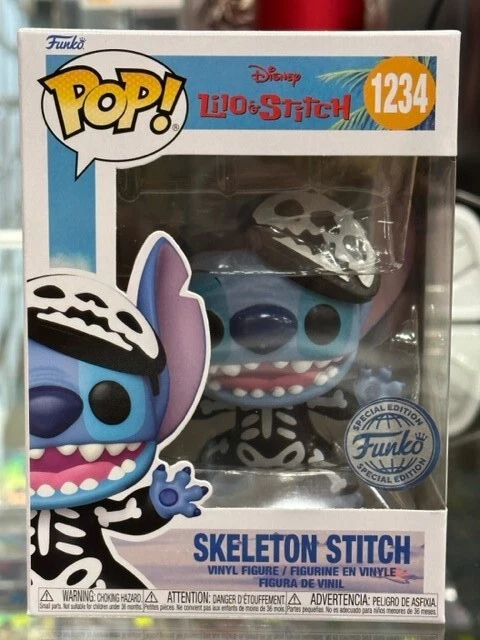 FUNKO POP! LILO and Stitch - Skeleton Stitch Special Edition #1234 (1 ... FUNKO POP! LILO and Stitch - Skeleton Stitch Special Edition #1234 (1 ...