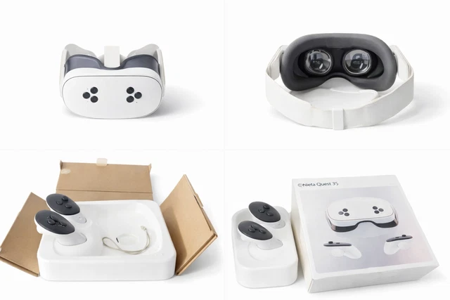 META QUEST 3S VR Headset | 128GB Storage | With Controllers, Original ...