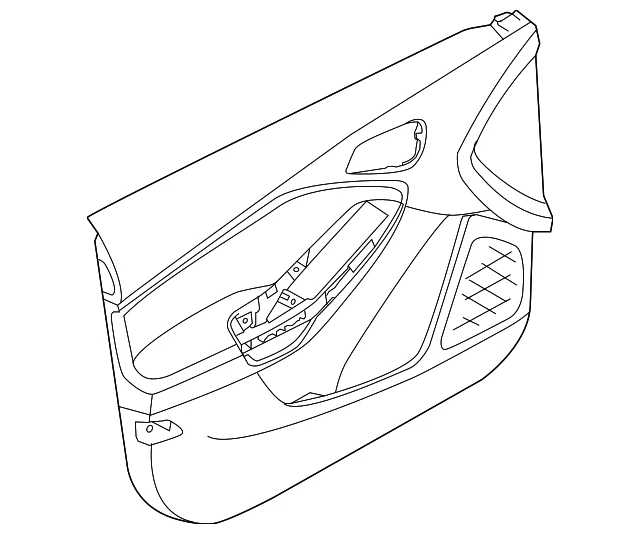 GENUINE FORD PANEL Asm Door Trim DM5Z5423943CC $293.81 - PicClick CA