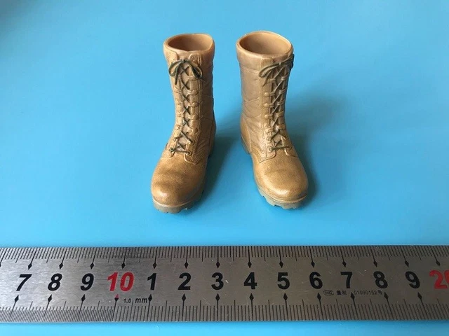 1/6 SCALE MODERN US Army Sand Shoes Military Boots Combat Boots Model ...