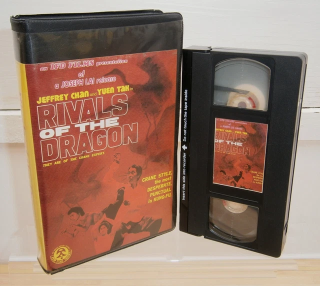 KUNG FU - RIVALS OF THE DRAGON [ P-Lan ] PRE CERT VHS Video - Tak YUEN ...