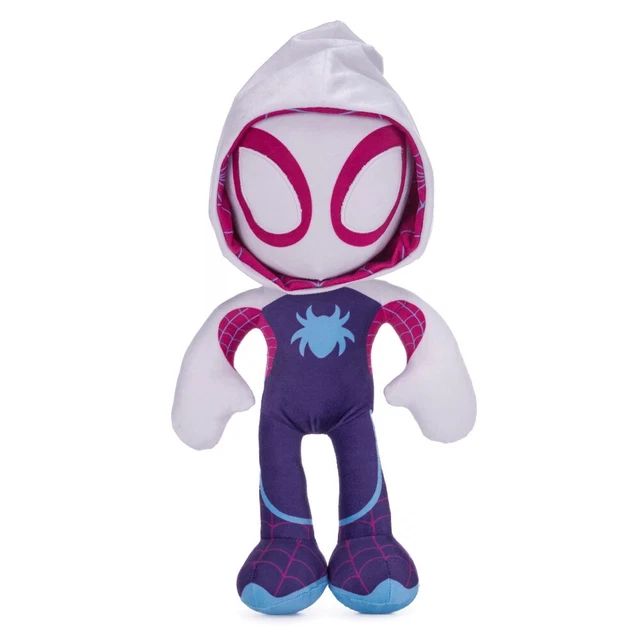 SPIDEY & HIS Amazing Friends Ghost Spider Gwen 30cm Plush Soft Teddy ...