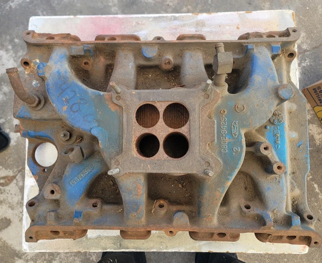 1968 FORD MUSTANG fe 428CJ / Shelby GT500KR 4bbl Intake $500.00 - PicClick